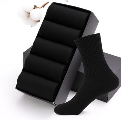 Kit 12 Pares Meia Masculina Feminino unissex Cano Alto Sport Algodão ...