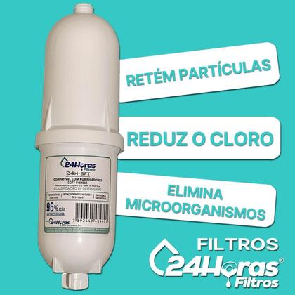 Kit 2 Filtro Refil Soft Everest Compatível Vela 2Em1 - 24 Horas Filtros ...