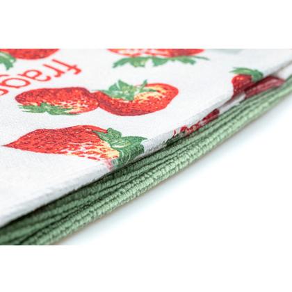 Kit 2 Pano De Copa Microfibra Pia Cozinha Estampas Sortidas 40 x 60 Cm ...