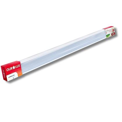 Kit 3 Luminárias LED Slim 100cm 36W 6500K Bivolt Economica - Ourolux ...
