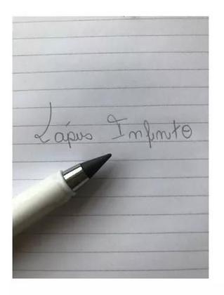 Kit 5 Lápis Infinito Permanente - marca própia - Lápis Grafite ...
