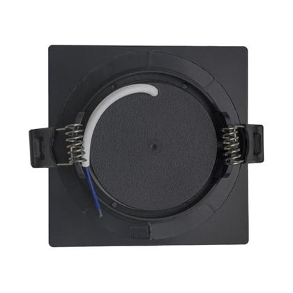 Kit 6 Spot De Led Embutir Slim Par20 Quadrado 8w Preto Bivolt 6500k ...