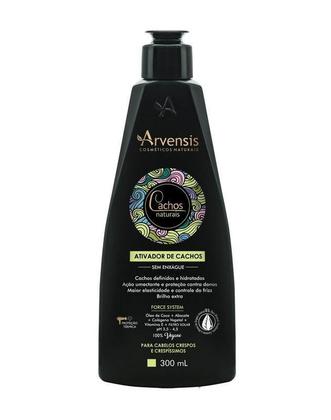 Kit Arvensis Shamp Condic E Ativador Crespo Crespissimo 300G - Kit de ...