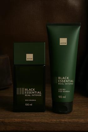 Kit Avon Black Essential Real Intense (Perfume Black Essential Intense ...