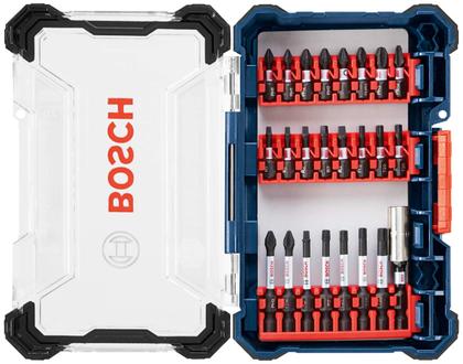 Kit de chave de fenda elétrica sem fio Bosch 12V com conjunto de 24 ...