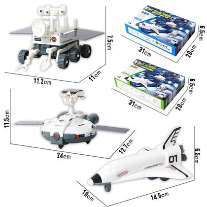 Kit Estacao Solar Robotica Robo Didatico 3 Em 1 Brinquedo Com Placa ...