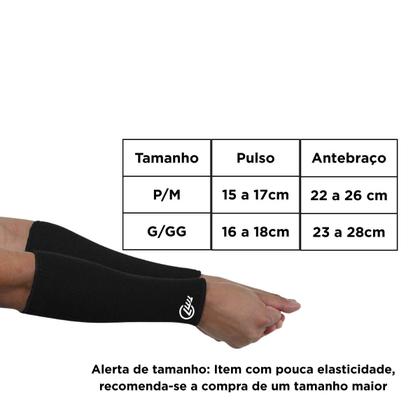 Kit Joelheira Manguito Curto Para Volei Proteção TM7 - - Manguito ...