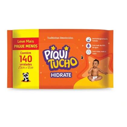 Kit Lenco Toalha Umedecida Piquitucho 12 pacotes de 140 folhas cada ...