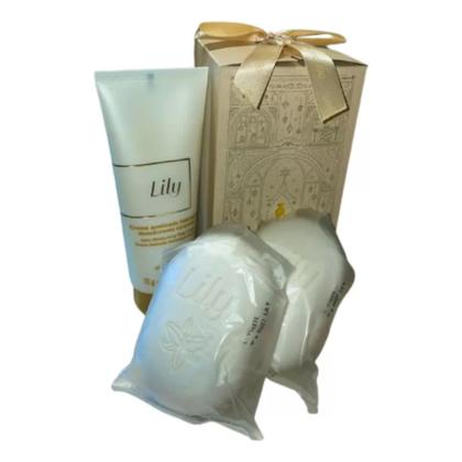 Kit Presente Lily Autocuidado Natal (3 Itens) Sabonete Creme - O ...