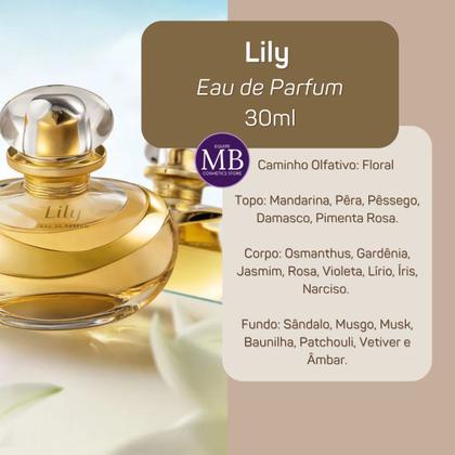 Kit Presente Perfume Body Splash Feminino Lily O Boticário - Body ...