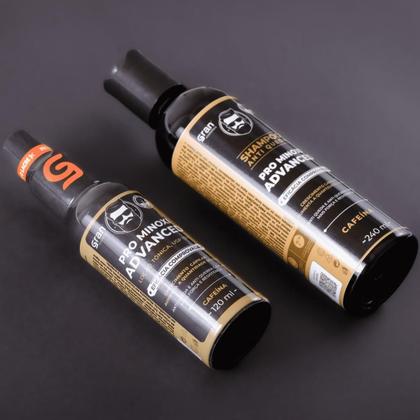 Kit Pro Minoxi Advanced Tônico e Shampoo Antiqueda Capilar - Gran ...