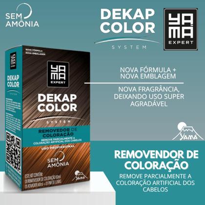Kit Yama DekapColor Removedor De Coloração Capilar Cabelo Profissional ...
