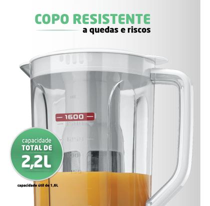 Liquidificador Turbo Power Mondial 550W - L-99 FB - Liquidificador ...