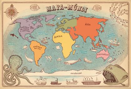 Livro - Mapas - Livros de Literatura Infantil - Magazine Luiza