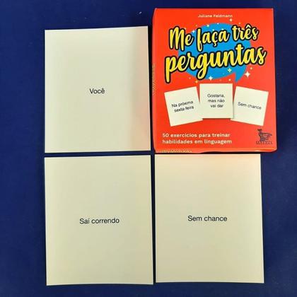 Livro - Me faça três perguntas - Livros de Entretenimento - Magazine Luiza