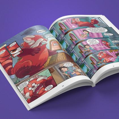 Livro - Red: crescer é uma fera – em graphic novel - Revista HQ ...