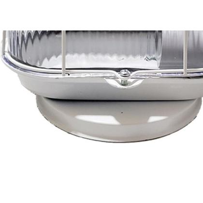 Luminaria Tartaruga Chapa Elite Branca Com Acrilico 1266 - ELITE ...