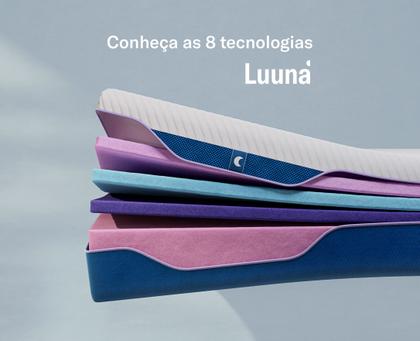 Luuna Colchão, Original Macio, Espuma e Molas Ensacadas - Cama Queen ...