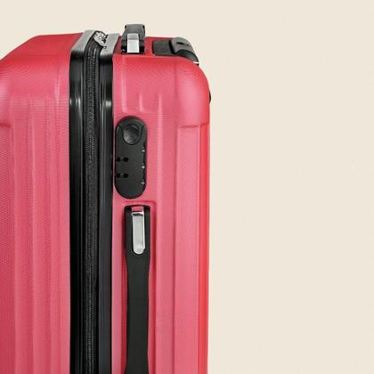 Mala Colors Bordo Rosa - ACASA - Mala de Bordo - Magazine Luiza