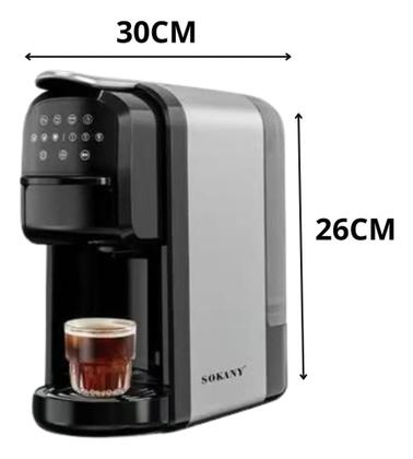 Maquina Café Nespresso Dolce Gusto 3 Em 1 Cápsulas Pó Cafeteira 1.400w ...