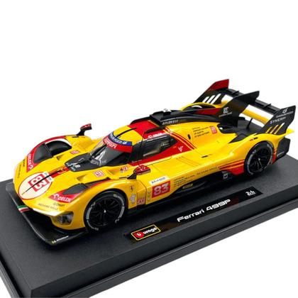 Miniatura Carro BBurago Ferrari 499P 24h Le Mans 1:18 - Carrinhos e Cia ...