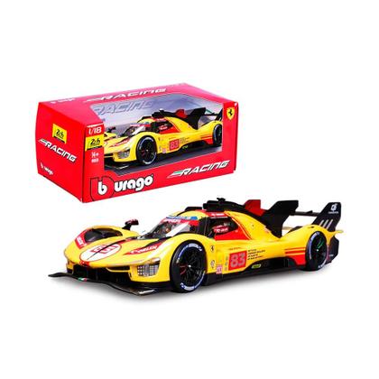 Miniatura Carro BBurago Ferrari 499P 24h Le Mans 1:18 - Carrinhos e Cia ...