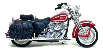 Miniatura Moto Harley Davidson Flsts Heritage Softail Spring - Maisto - Miniaturas de Motos ...