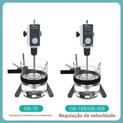Misturador Elétrico De 20L 1500rpm JOANLAB Com Display Digital Equipamento De Laboratório ...