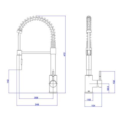 Misturador Monocomando de Cozinha 2253 Spin One Gourmet Deca - DECA ...
