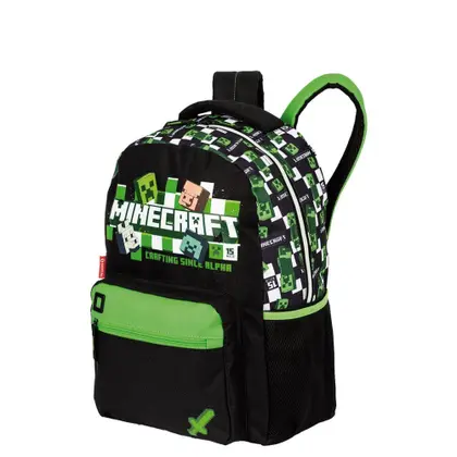 Mochila Sestini costas minecraft M plus - Mochilas - Magazine Luiza