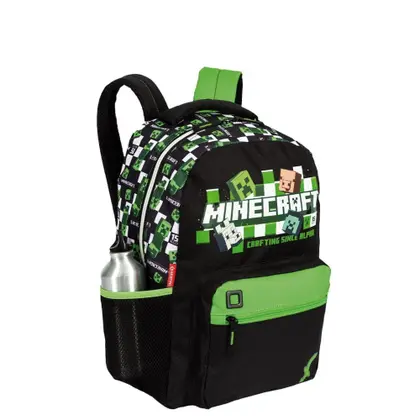 Mochila Sestini costas minecraft M plus - Mochilas - Magazine Luiza