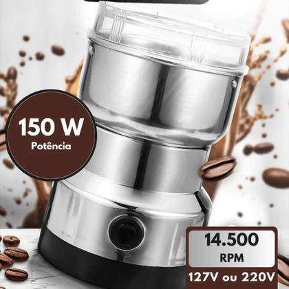 Moedor Triturador De Semente E Grãos Café Elétrico 150w 110v Triturador ...