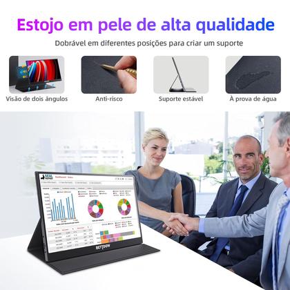 Monitor Portátil Bettdow 15.6 1080p Full Hd Ips Tela Led, Para 4k/2k ...