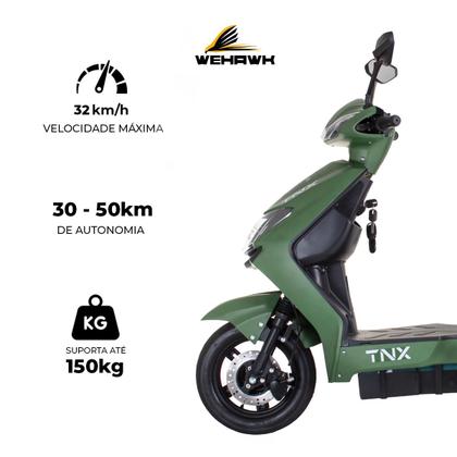 Moto elétrica TNX 100w 40km de autonomia - wehawk - Eletrificador Rural ...