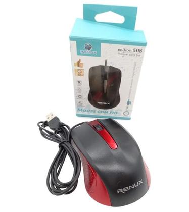 Mouse Com Fio Usb Re-mou-508 - RENUX - Mouse com Fio - Magazine Luiza