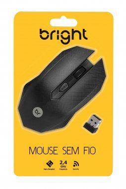 Mouse Sem Fio 1200 DPI Bright - Mouse - Magazine Luiza