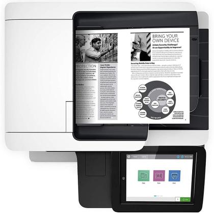 Multifuncional HP LaserJet Managed E52645, Laser, Mono, 110V - E52645DN ...