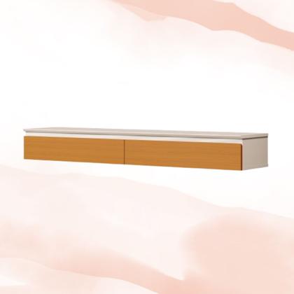 Nicho Suspenso Aspen 135cm com 2 Portas EDN - Rack com Painel ...