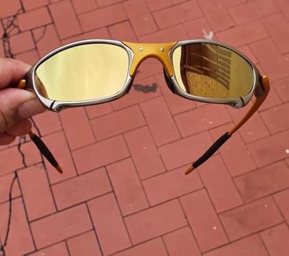 Oculos Juliet Lupa 24k Polarizado Pinado X Metal Penny Doublex Juju ...
