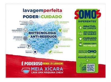 Omo Lavagem Perfeita sabão em pó caixa 1.6kg - Sabão em Pó - Magazine Luiza