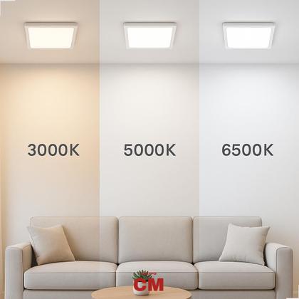 Painel Led Embutir Plafon 24W 30x30 Branco Frio 6500K - Golf - Peças e ...