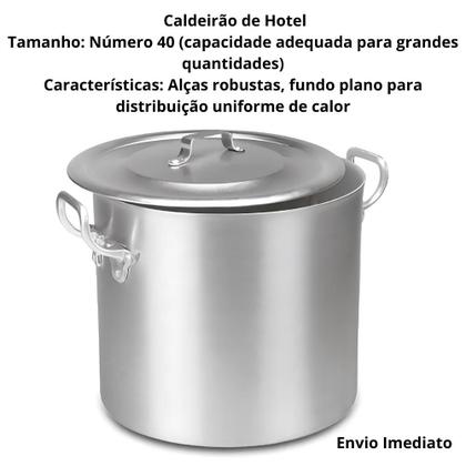 Panela Grande Caldeirão Em Aluminio Grosso No40 Restaurantes - Roque ...