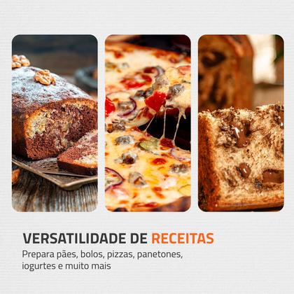 Panificadora Automática Master Bread Mondial NPF54 - Panificadora ...