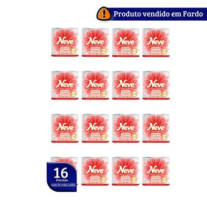 Papel Higiênico Folha Dupla 30m Fardo16x4 Neve - Papel Higiênico ...