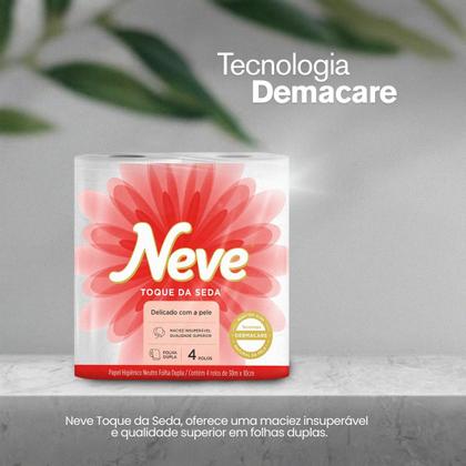 Papel Higiênico Folha Dupla 30m Fardo16x4 Neve - Papel Higiênico ...