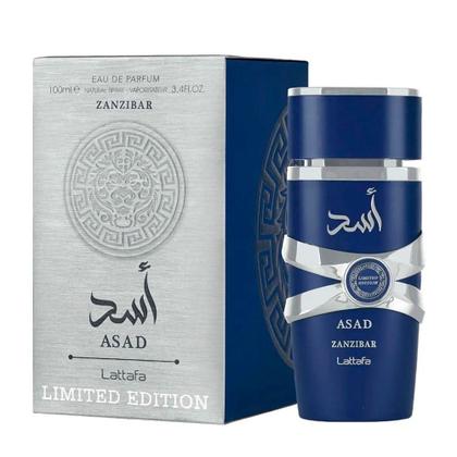 Perfume Asad Zanzibar Limited Edition Lattafa Edp Masculino 100ml ...