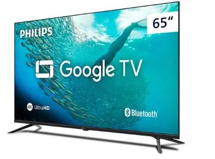 Philips TV LED 65" 4K Google TV HDR10+ com Assistente de Voz Integrado ...