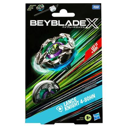 Pião Beyblade X Lance Knight com Lançador - Hasbro - Conjunto Pião de ...