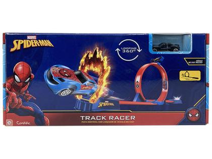 Pista Marvel Spider-Man Track Racer Candide - Pistas de Brinquedo ...