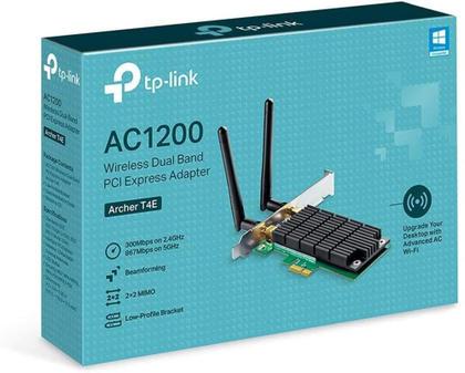Placa de Rede para PC TP-Link Archer T4E AC1200 de 867 300Mbps - Placa ...